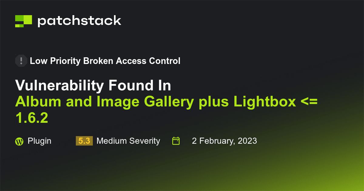 WordPress Album and Image Gallery plus Lightbox plugin